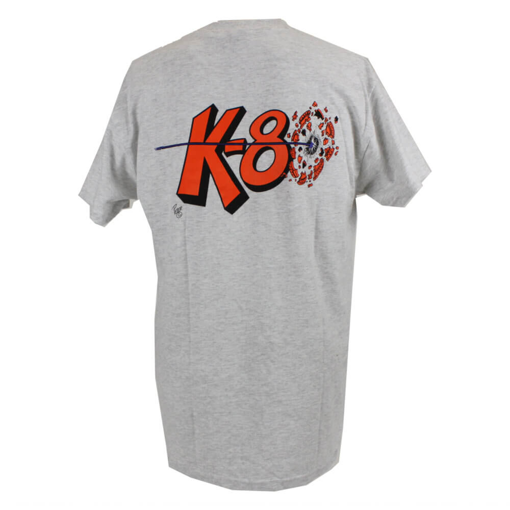 T-Shirt “K-80 Broken Target”, Ash Grey | Krieghoff